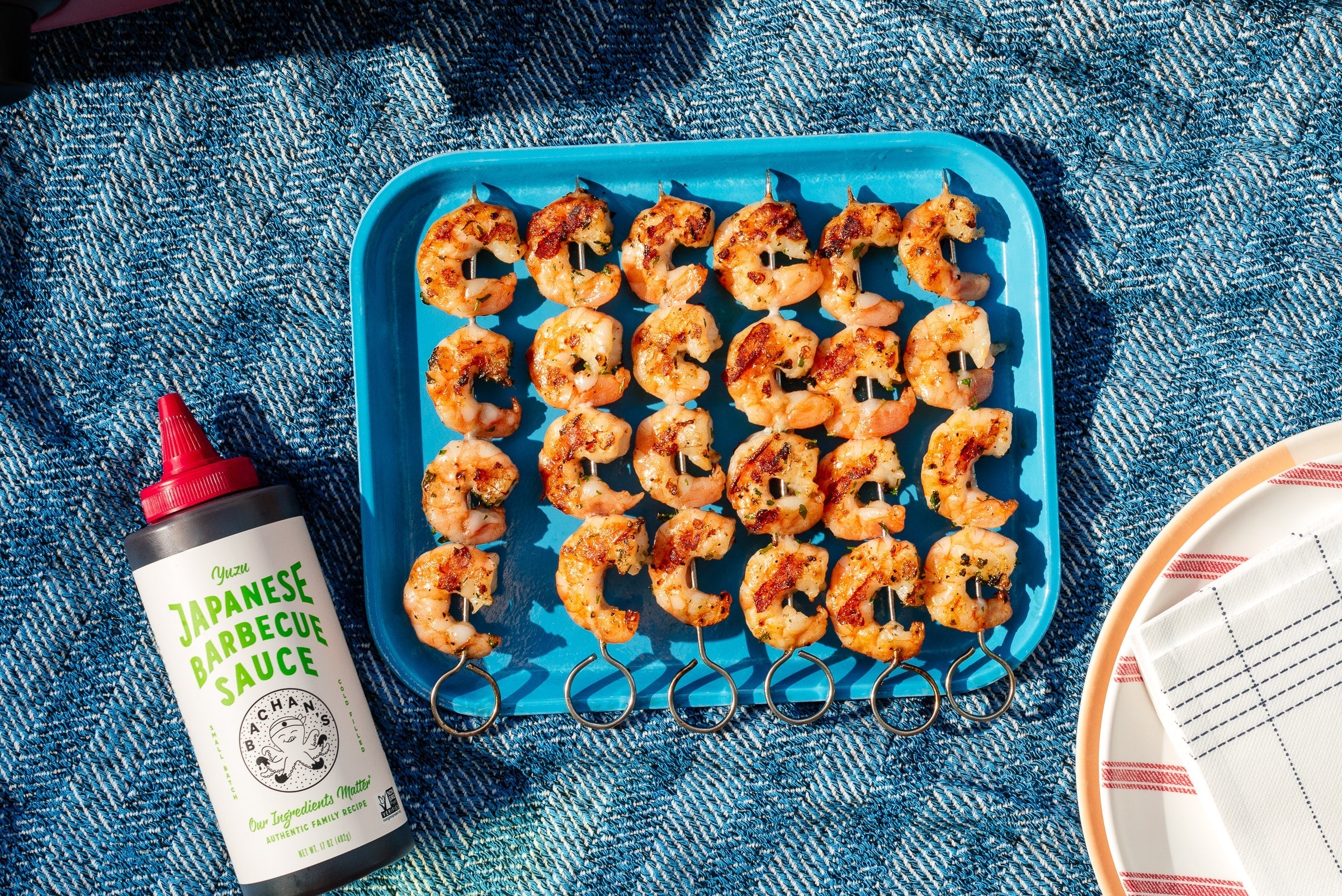 Yuzu Grilled Shrimp Skewers – Bachan's